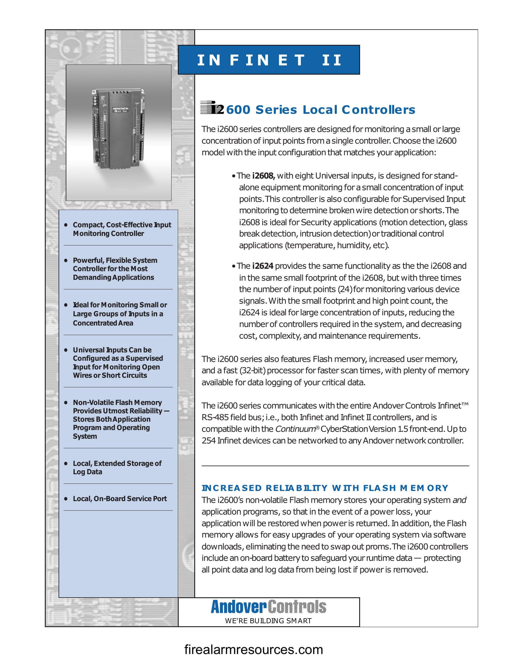 Andover Controls i2 810 Controller | Download fire alarm documents