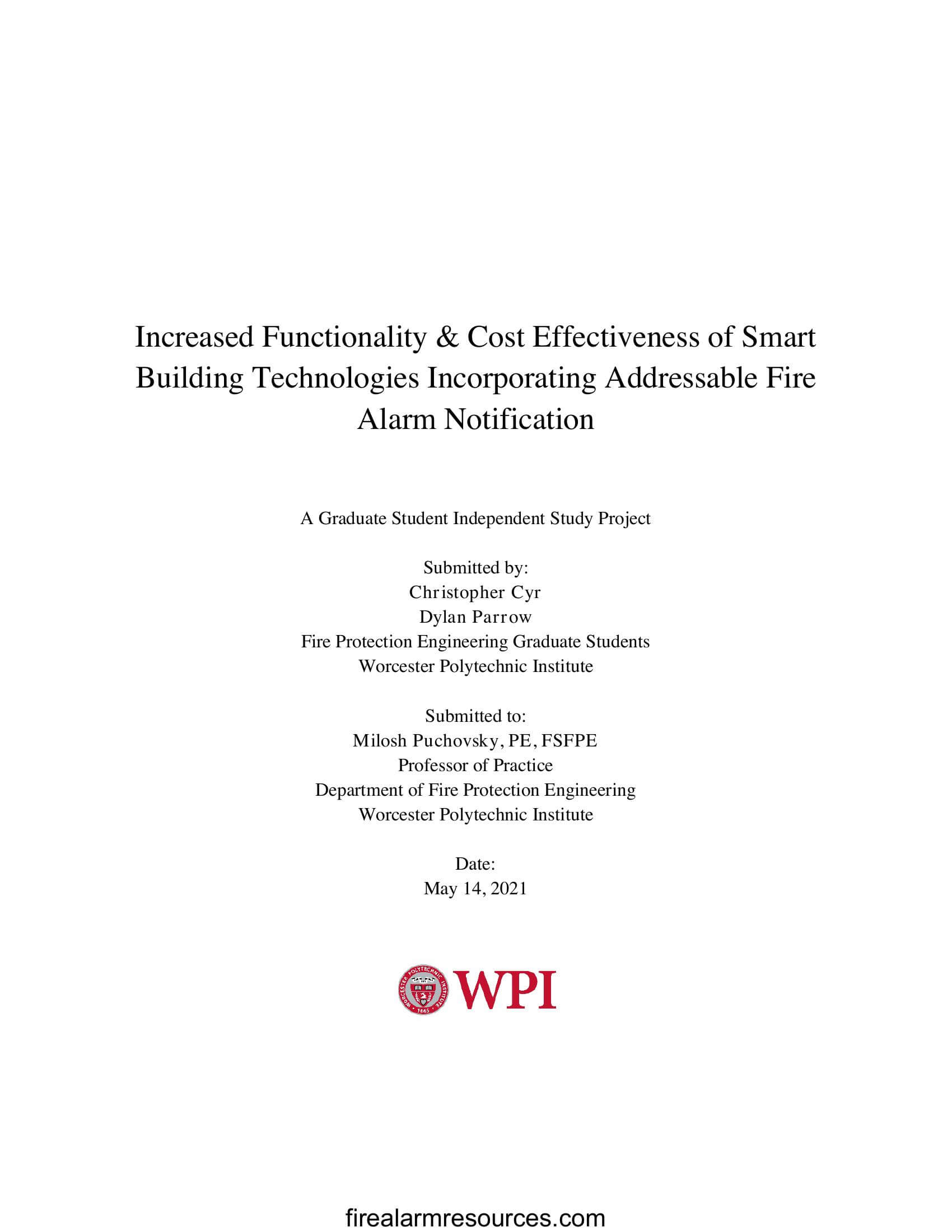 Autocall TrueAlert ES Addressable Notification Study Report | Download ...