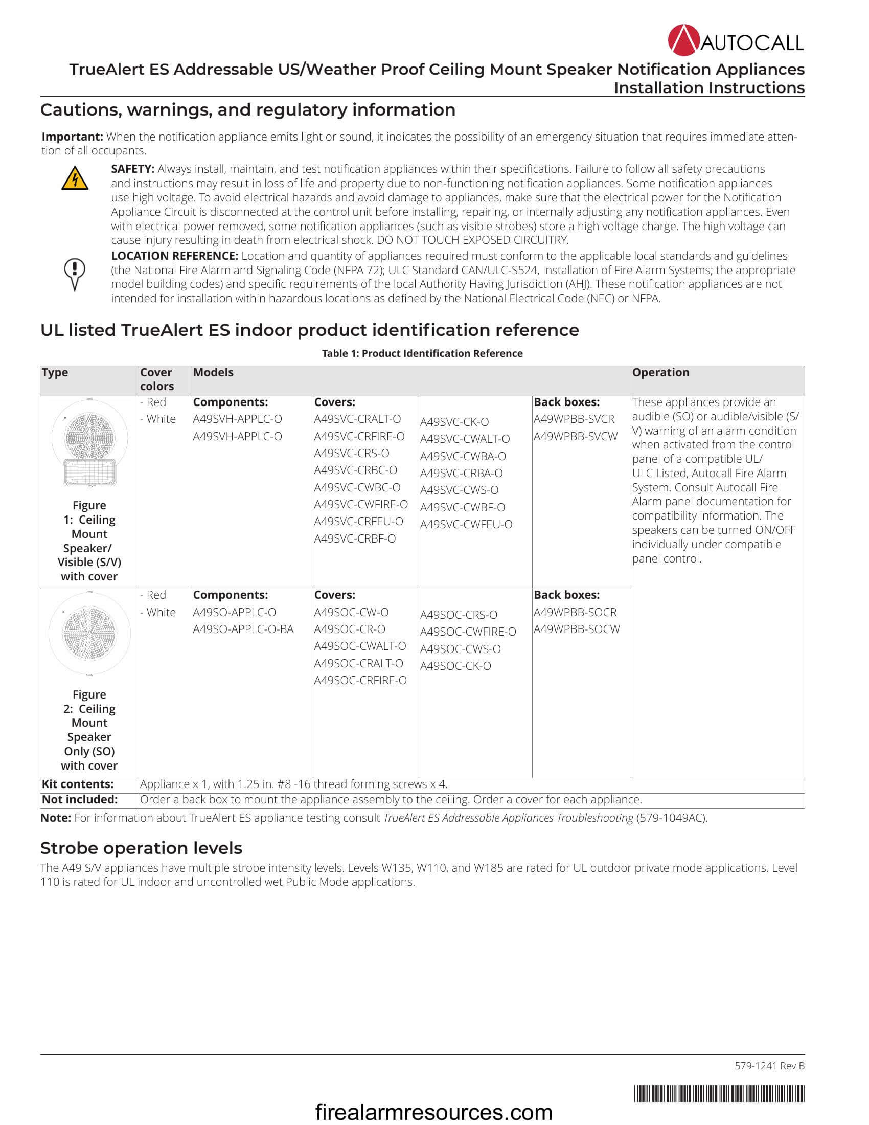 Autocall TrueAlert ES Addressable Notification Study Report | Download ...