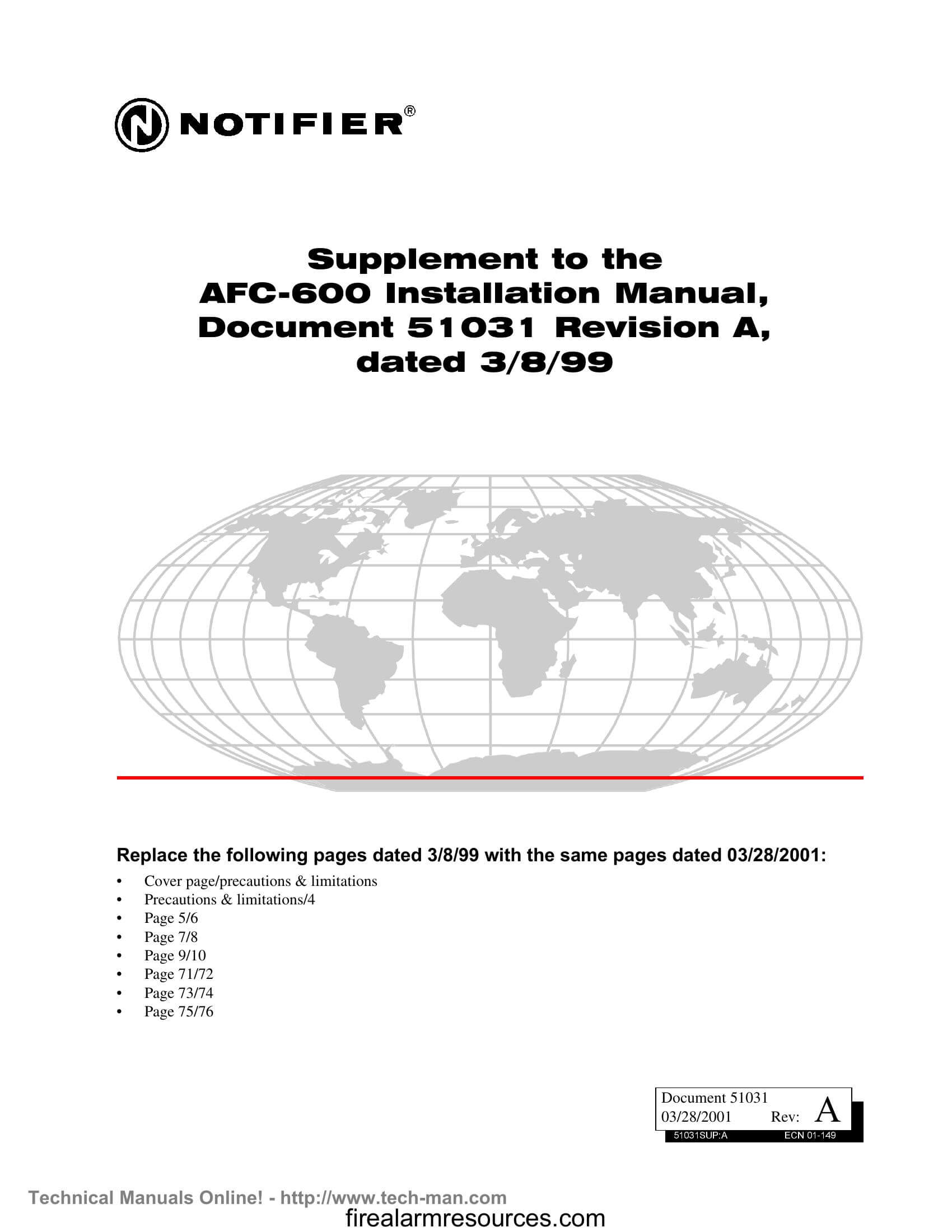 Notifier AFC-600-Intelligent-Fire-Panel-Installation | Download fire ...