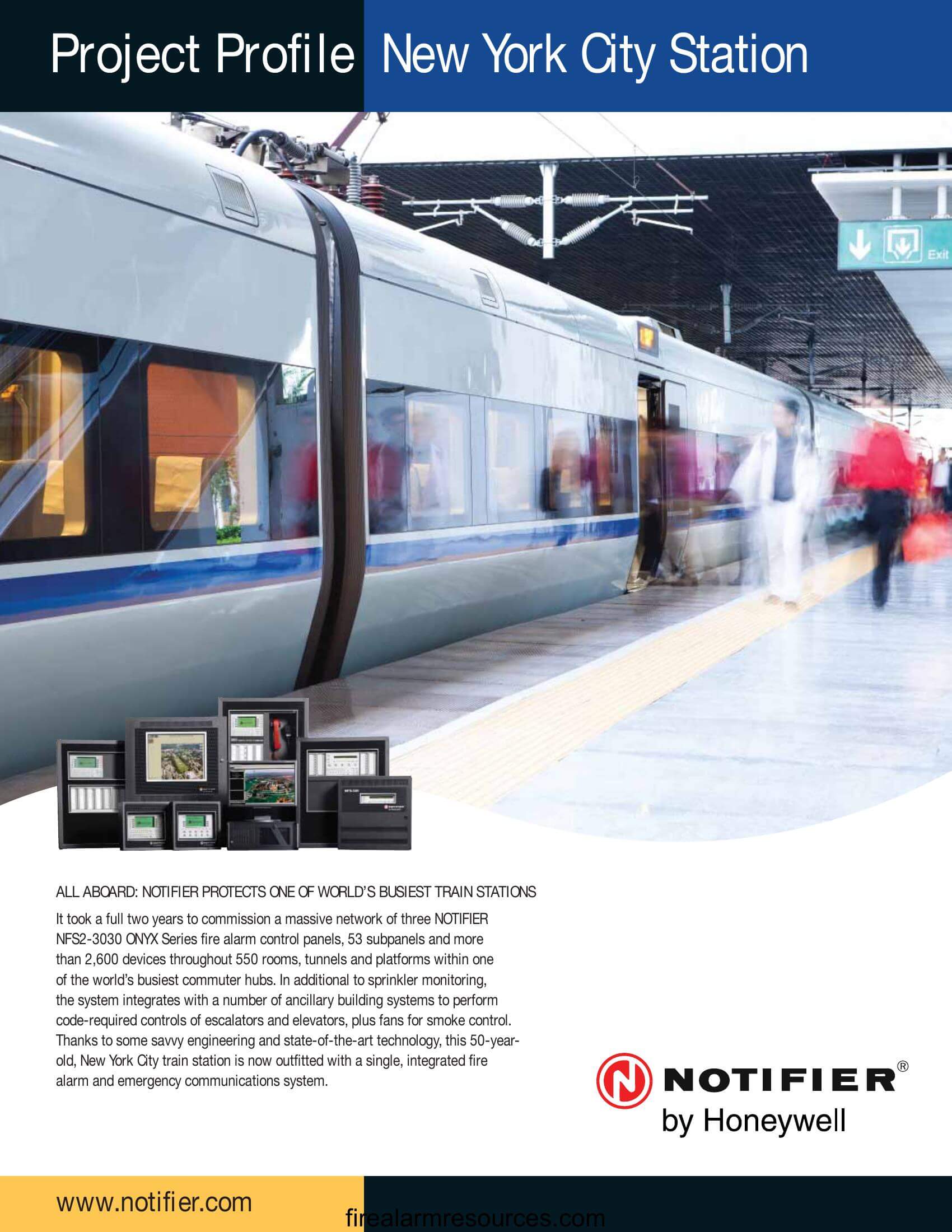 Notifier New York City Station Case Study | Download fire alarm documents