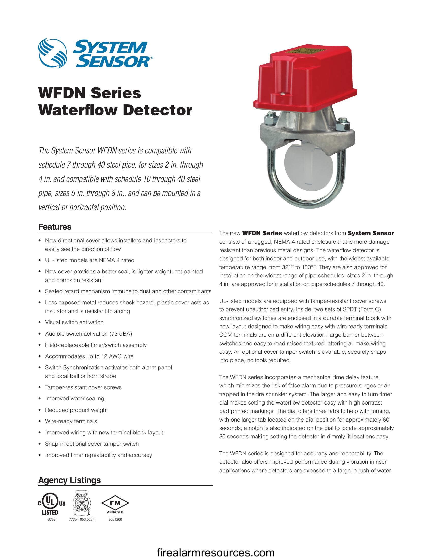 System Sensor 5600 Series Mechanical Heat Detector – Inst... | Download ...