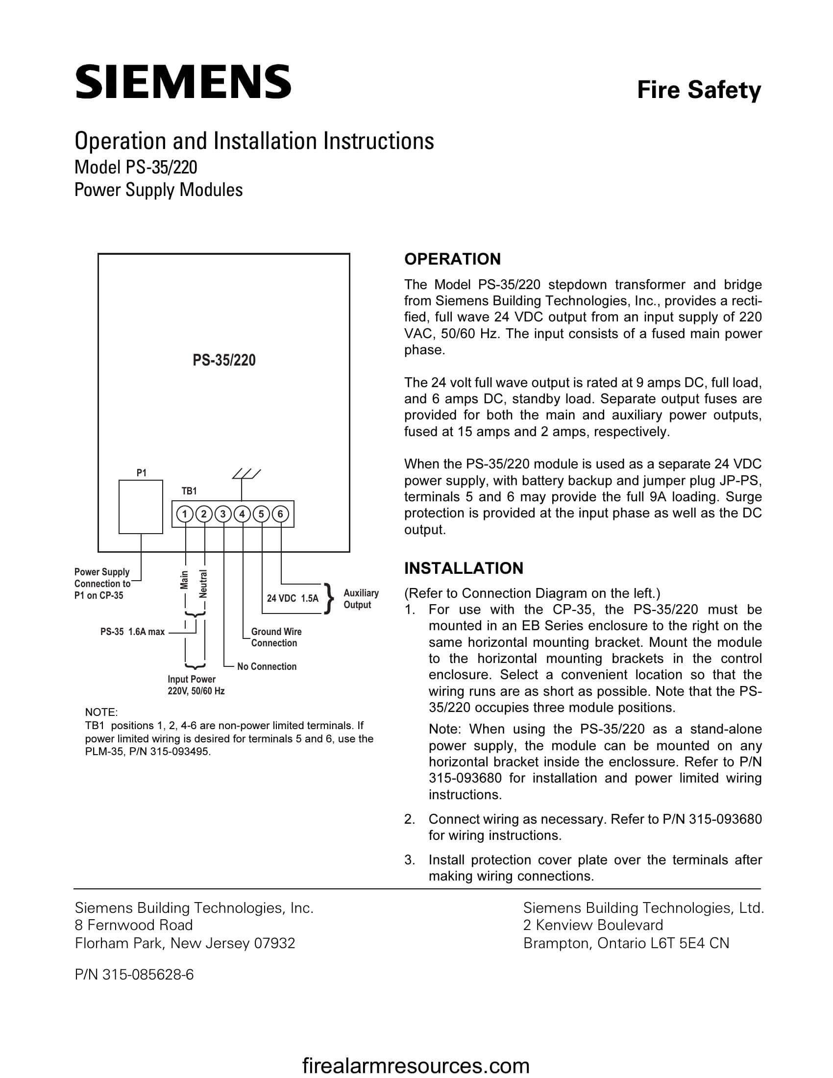 Siemens ZN-31U Dual Contact Zone Module, Operation and In... | Download ...