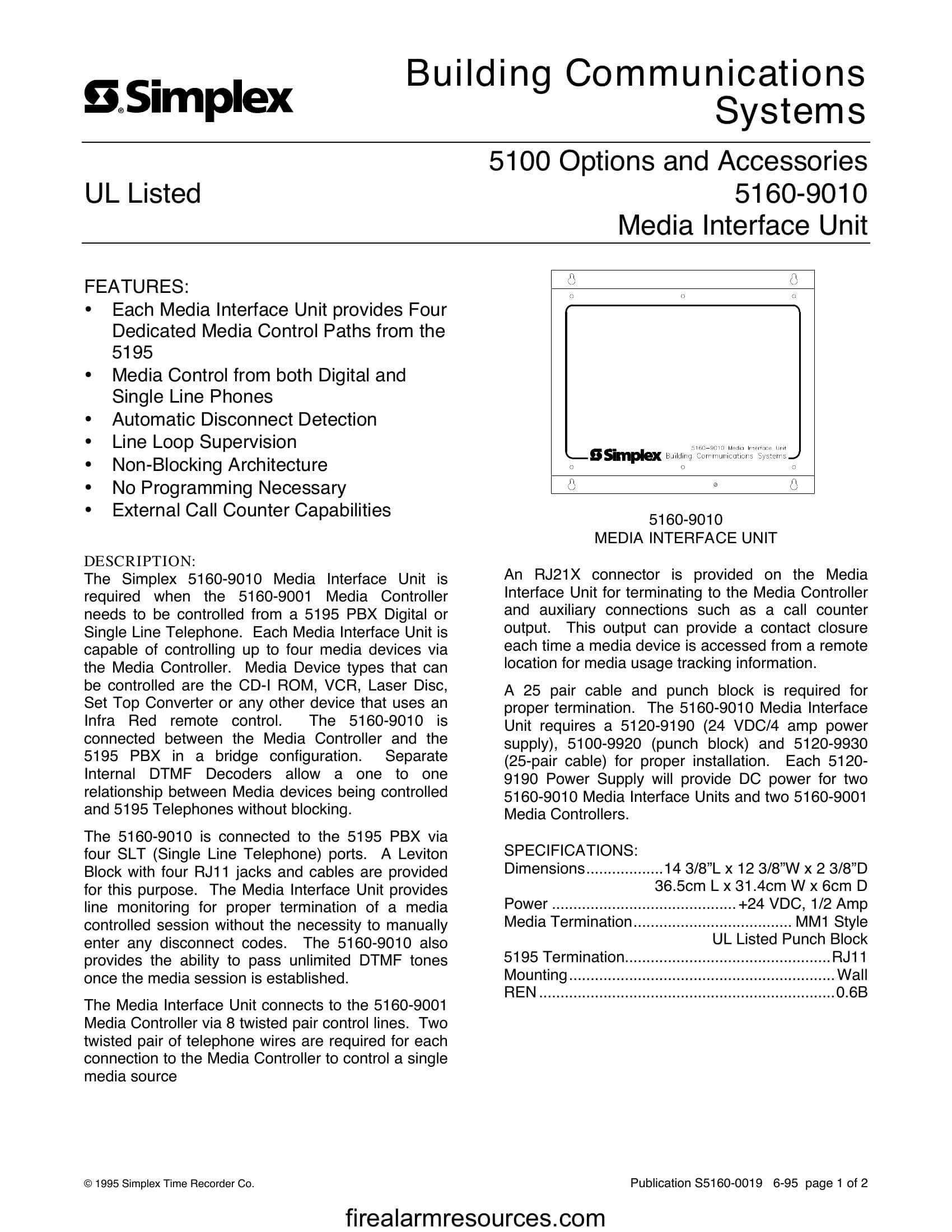 Simplex TrueSite DACR Interface Option | Download fire alarm documents