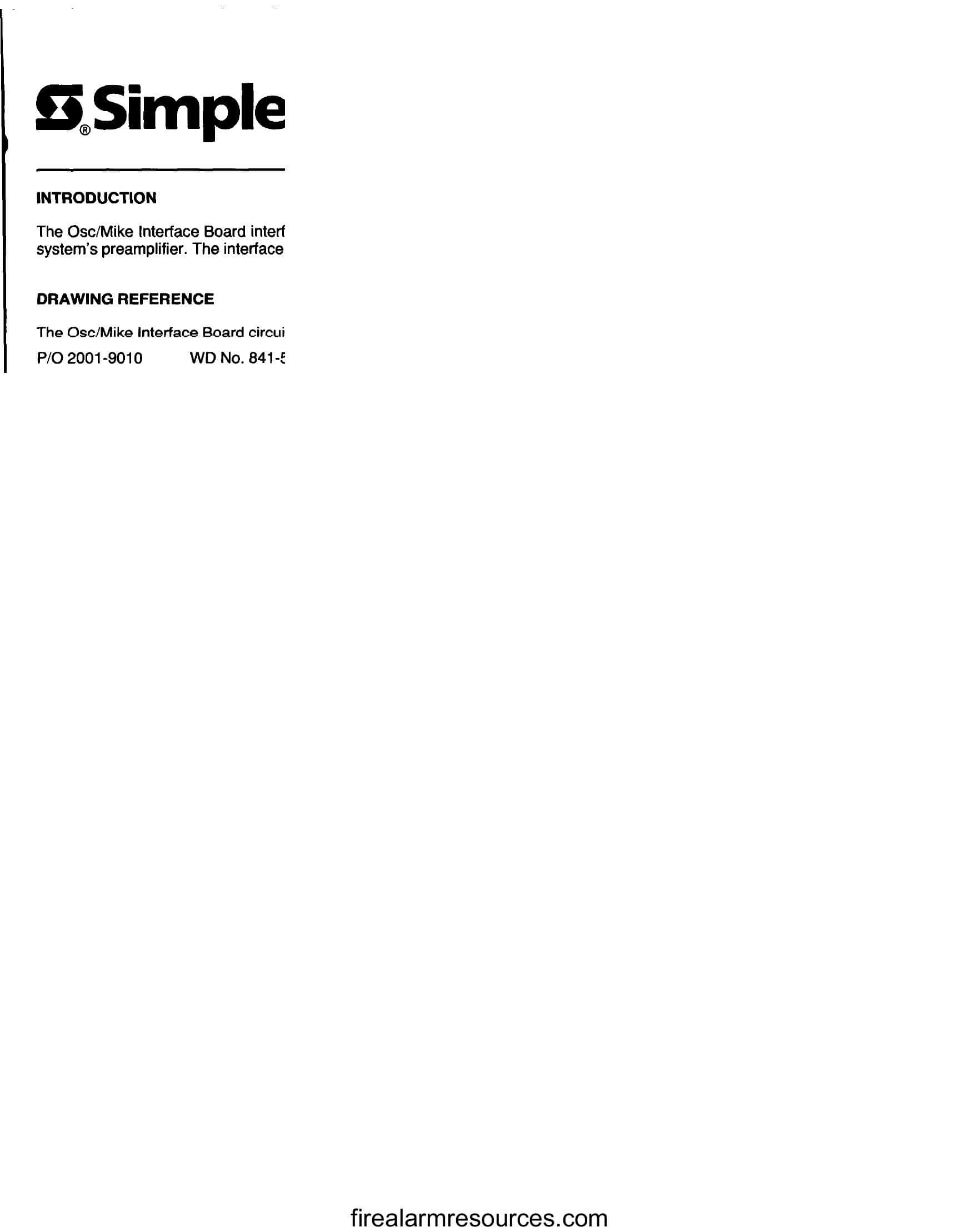 Simplex Building Network Interface Card (BNIC), Model 410... | Download ...